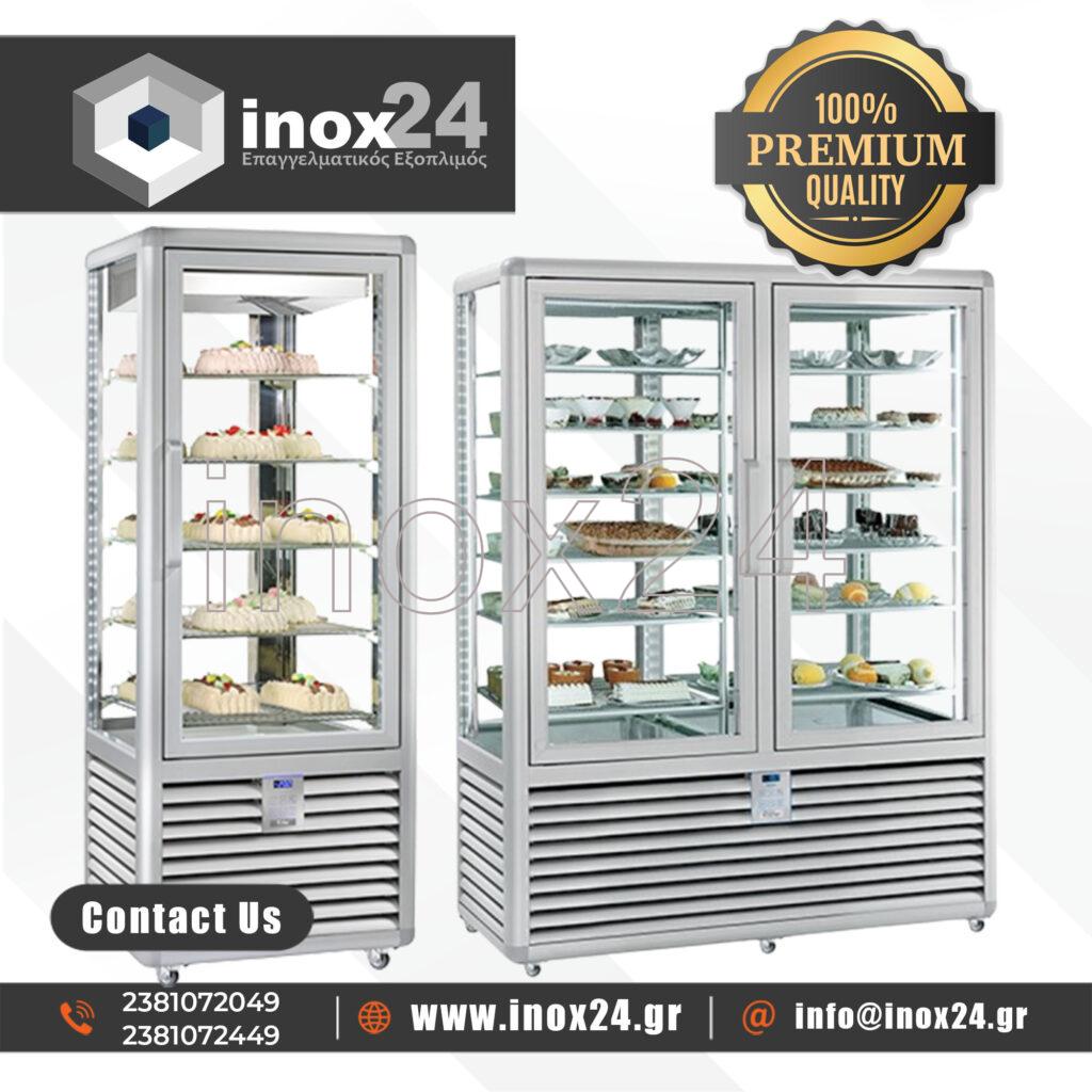 Βιτρίνες συντήρησης κατάψυξης Silfer CURVE VENTILATE Ιταλίας - inox24