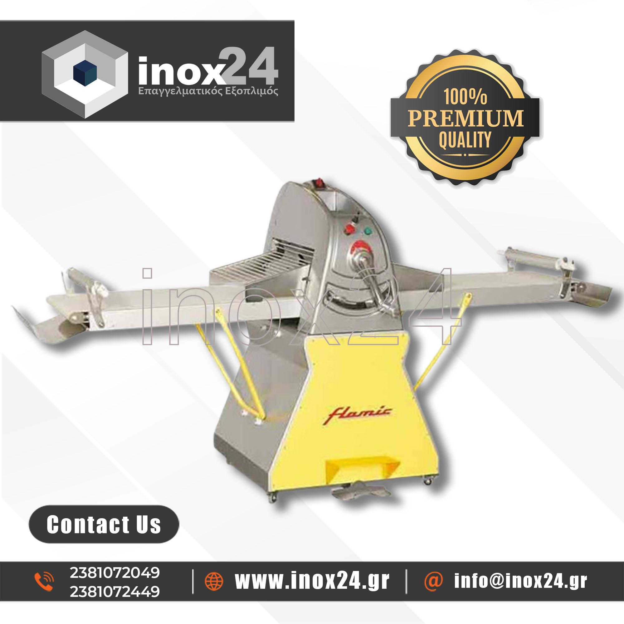 Σφολιατομηχανή επιδαπέδια FLAMIC Ιταλίας KRC - inox24